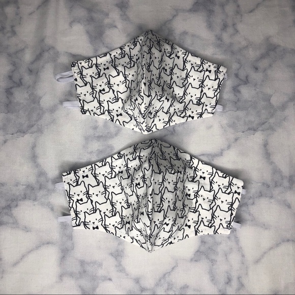 Other | Cat Face Mask Cat Mask Cat Patterned Face Mask | Poshmark